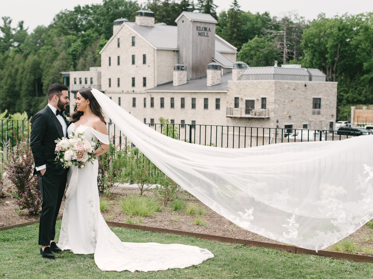 Intimate Wedding at Elora Mill